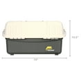 Plano 6-Tray Large Fishing Organizer, Adjustable Compartments, Hip Roof ...