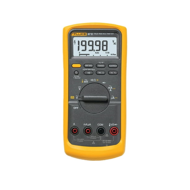 Solución de problemas industriales del multímetro digital Fluke 87V ...