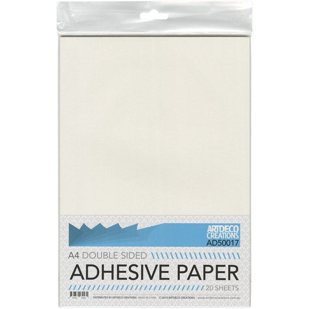 Couture Creations Double - Sided Adhesive Paper 20/Pkg - A4 - Walmart.com