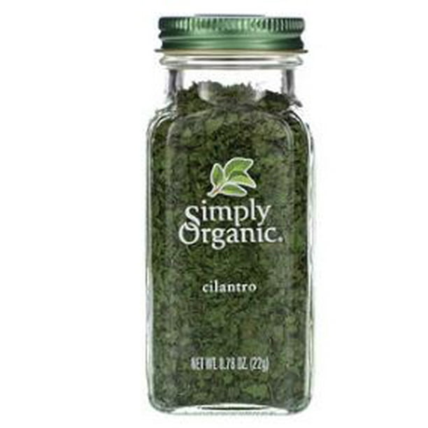 Simply Organic, Cilantro, 0.78 oz (pack of 6) - Walmart.com - Walmart.com