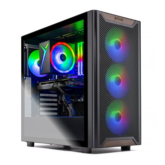 Zhic Gaming Desktop PC, AMD Ryzen 7 5700X, NVIDIA RTX 5060 8G , 16GB ...