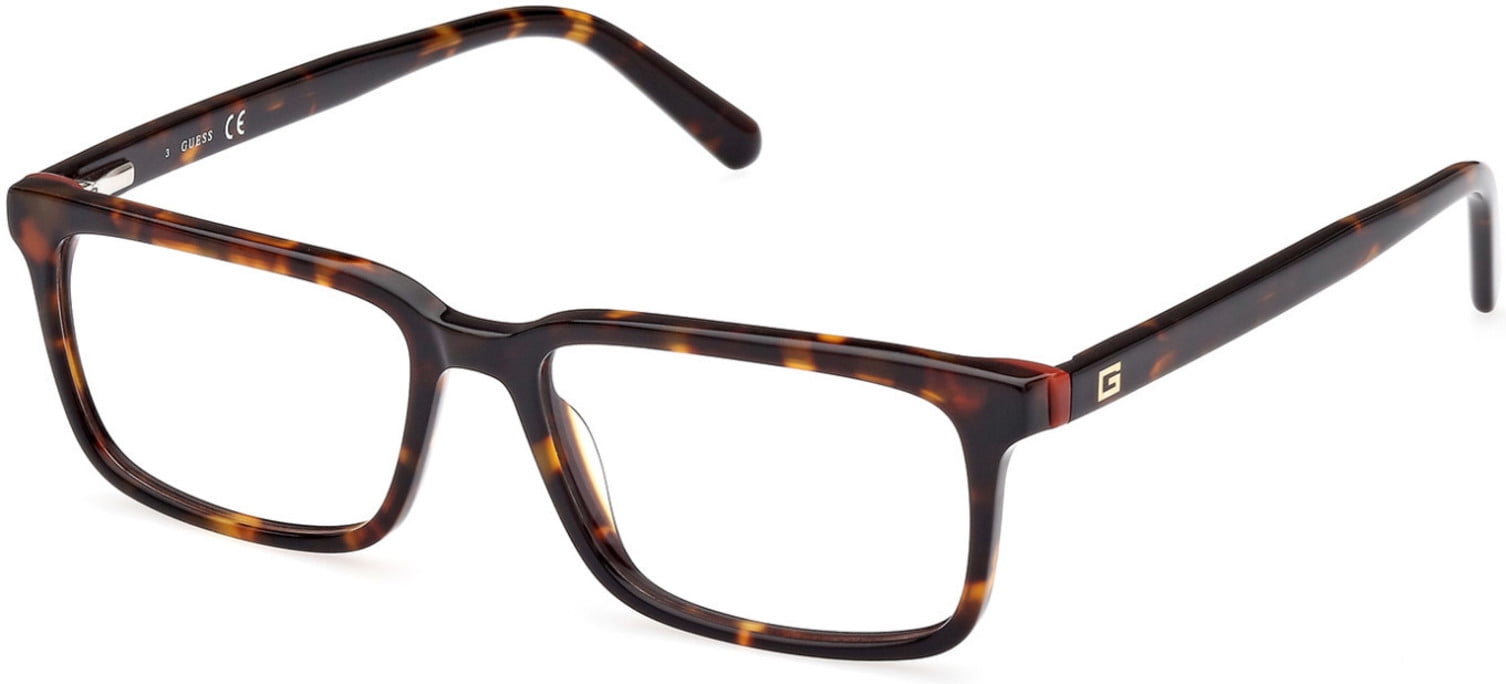 Eyeglasses Guess GU 50068 052 Dark Havana - Walmart.com