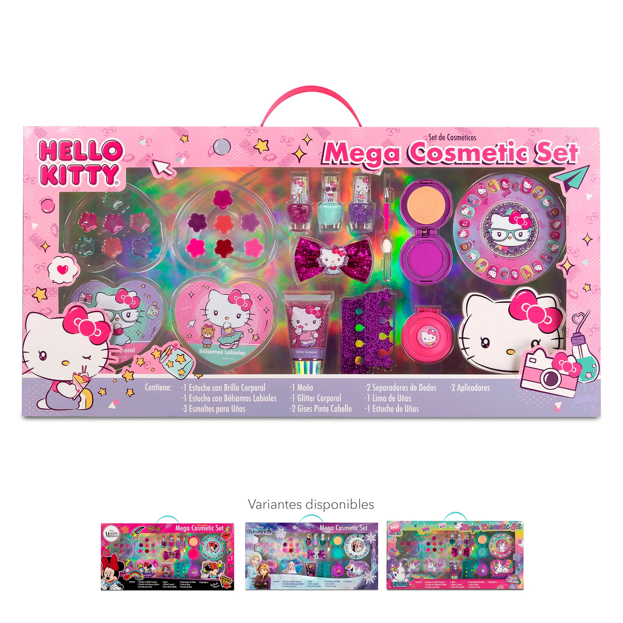 Set De Maquillaje Para Niñas Juguete Kit Belleza Cosméticos Hello Kitty ...
