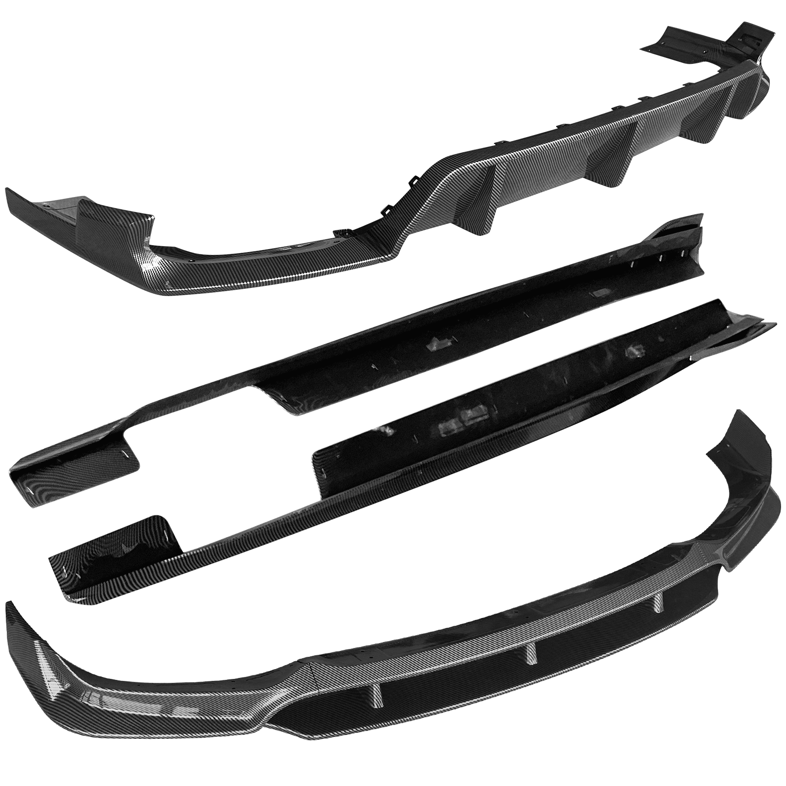 Buy Compatible With 20-21 BMW G06 X6 M Sport IKON Style Carbon Fiber ...