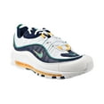 Nike Air Max 98 Men's Shoes White-Neptune Green-Navy ci3693-100 ...