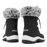 Engtoy Women's Waterproof Snow Boots, Warm Winter Mid Calf Outdoor ...