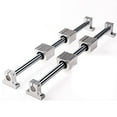 Linear Motion Rod Shaft Guide 5mm x 280mm Case Hardened Chrome Plated ...