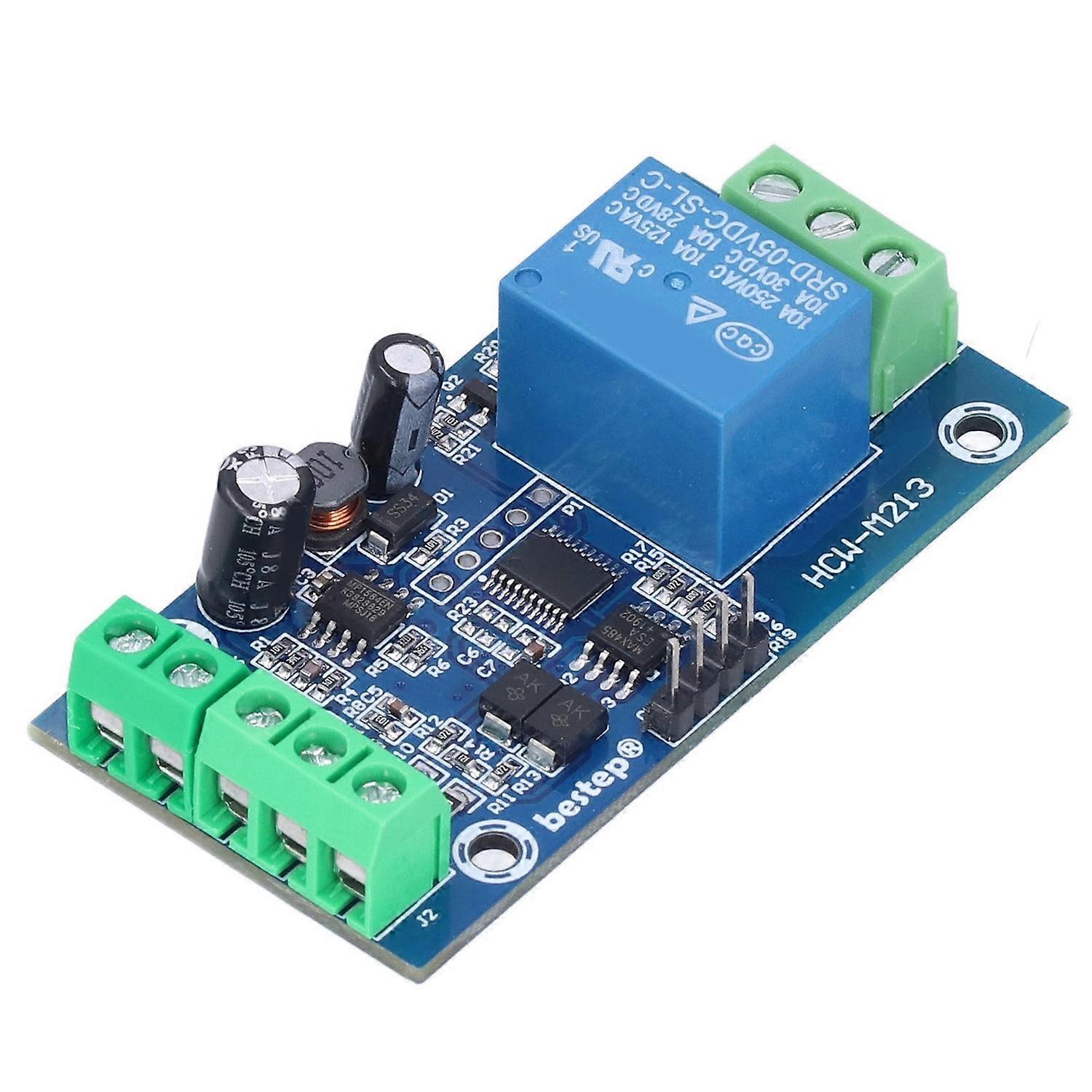 Relay Module 1 Channel Switch Control Board RS485 TTL Input Output DC7 ...