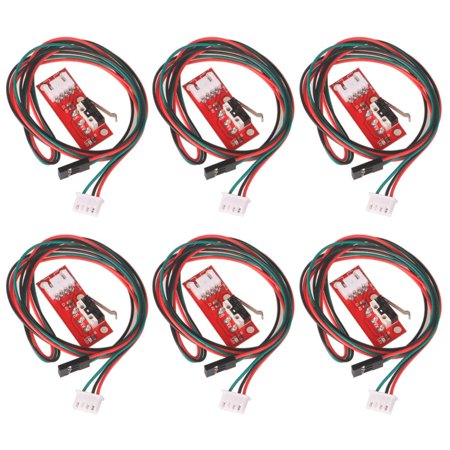 Package of 6 mechanical stop switch with the cable for the 3D reprusa ...