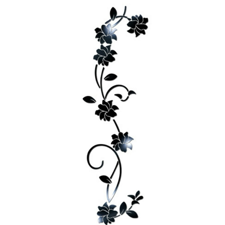 Black And White Vine Design