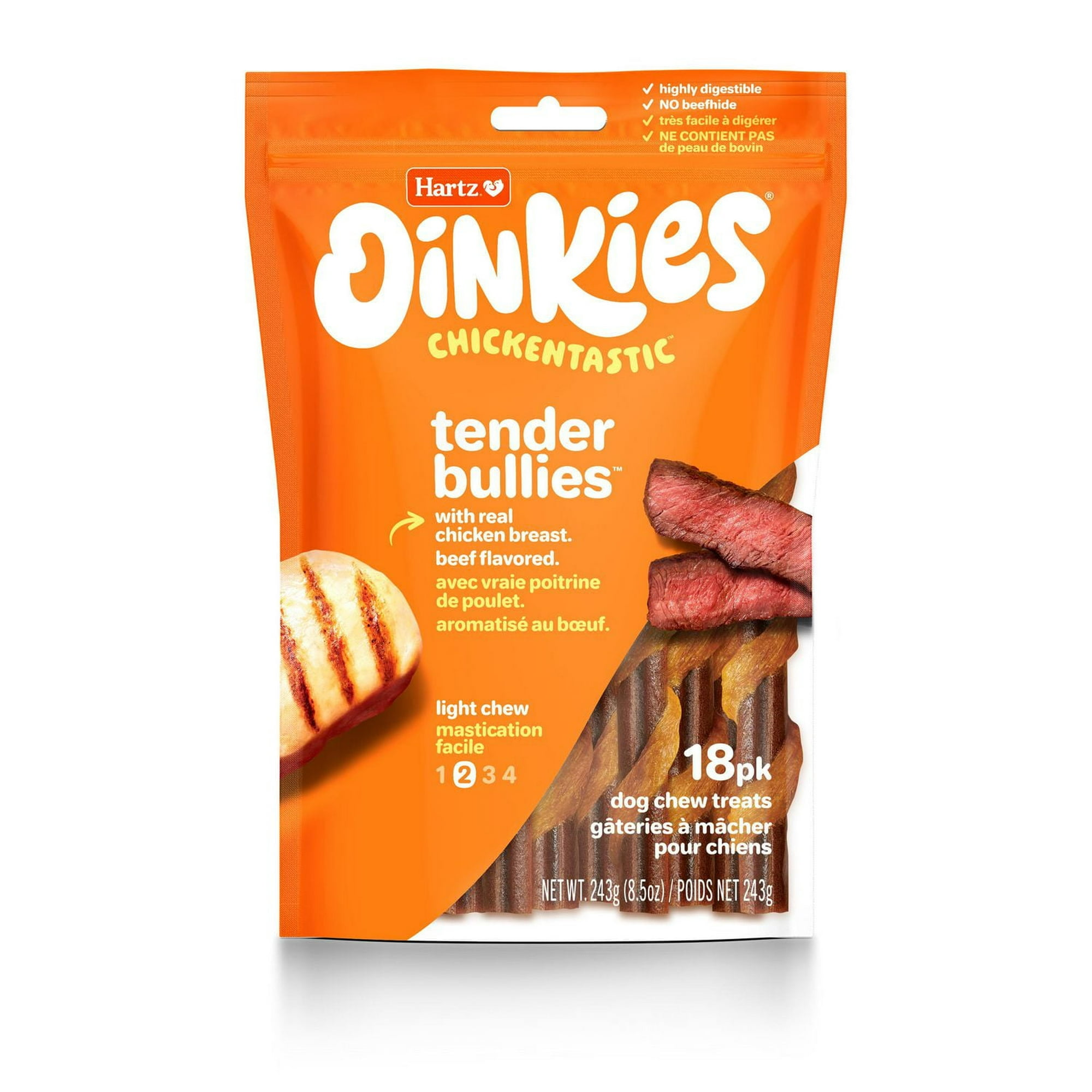Click here for Oinkies Chickentastic Tender Bullies 18pk Single S... prices