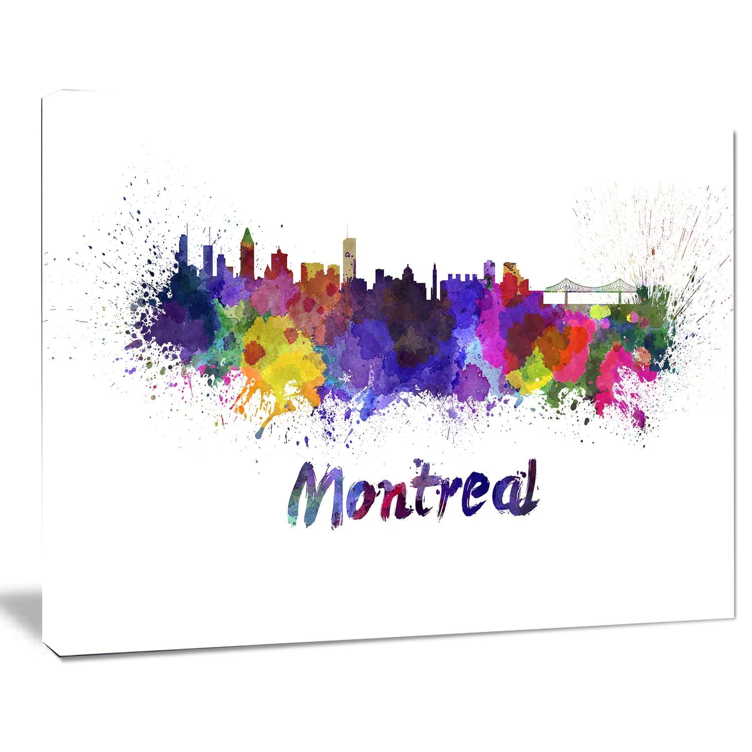 Click here for Designart Design Art Montreal Skyline Canvas Print... prices