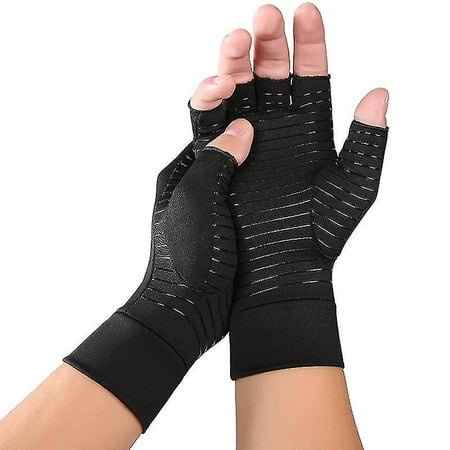 Tatum88 By Copper Arthritis Compression Gloves Supported Hand Wrist ...