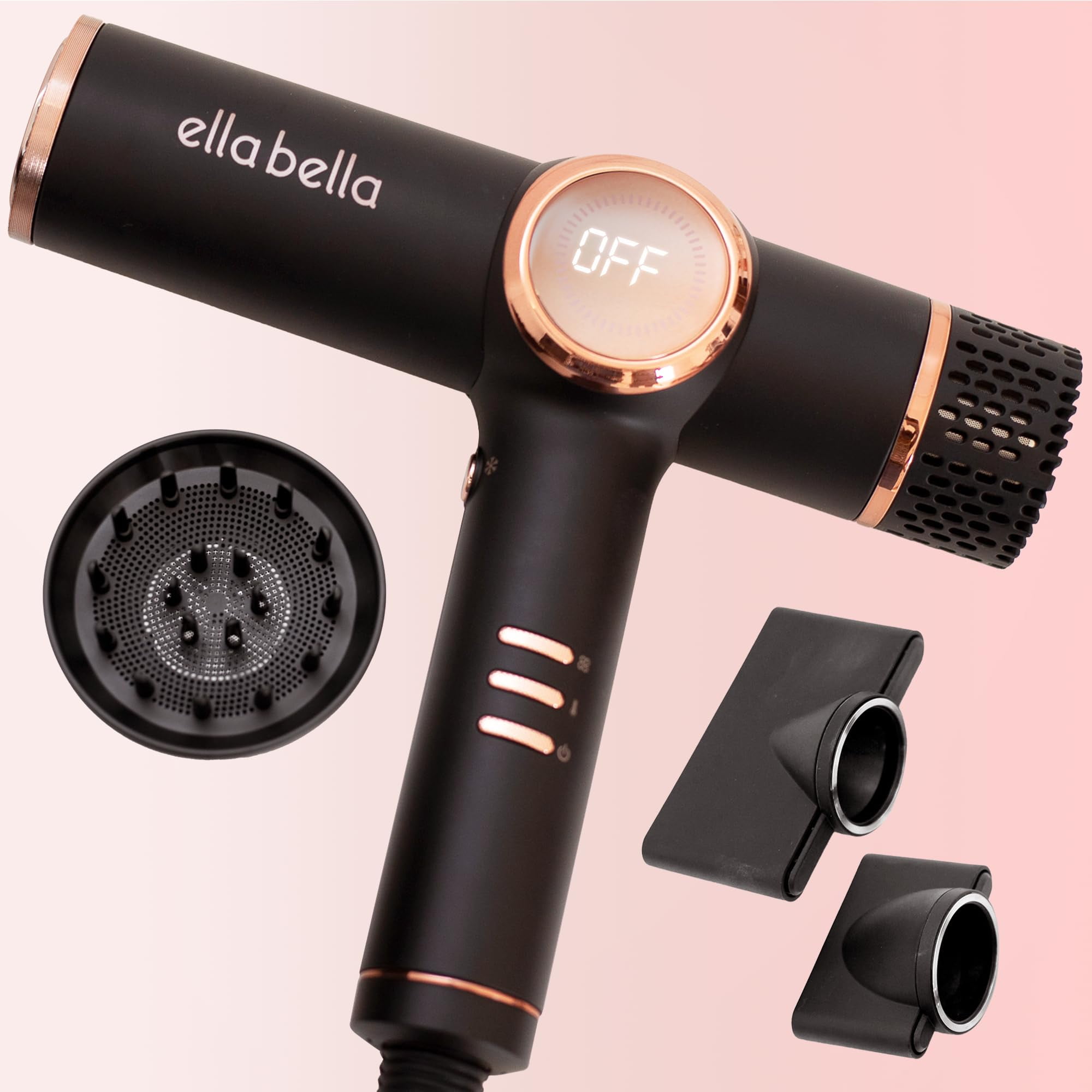 Click here for Ella Bella Professional Ionic Hair Dryer With Diff... prices
