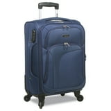 Rolite Rover 3-Piece Spinner Expandable Luggage Set - Navy - Walmart.com