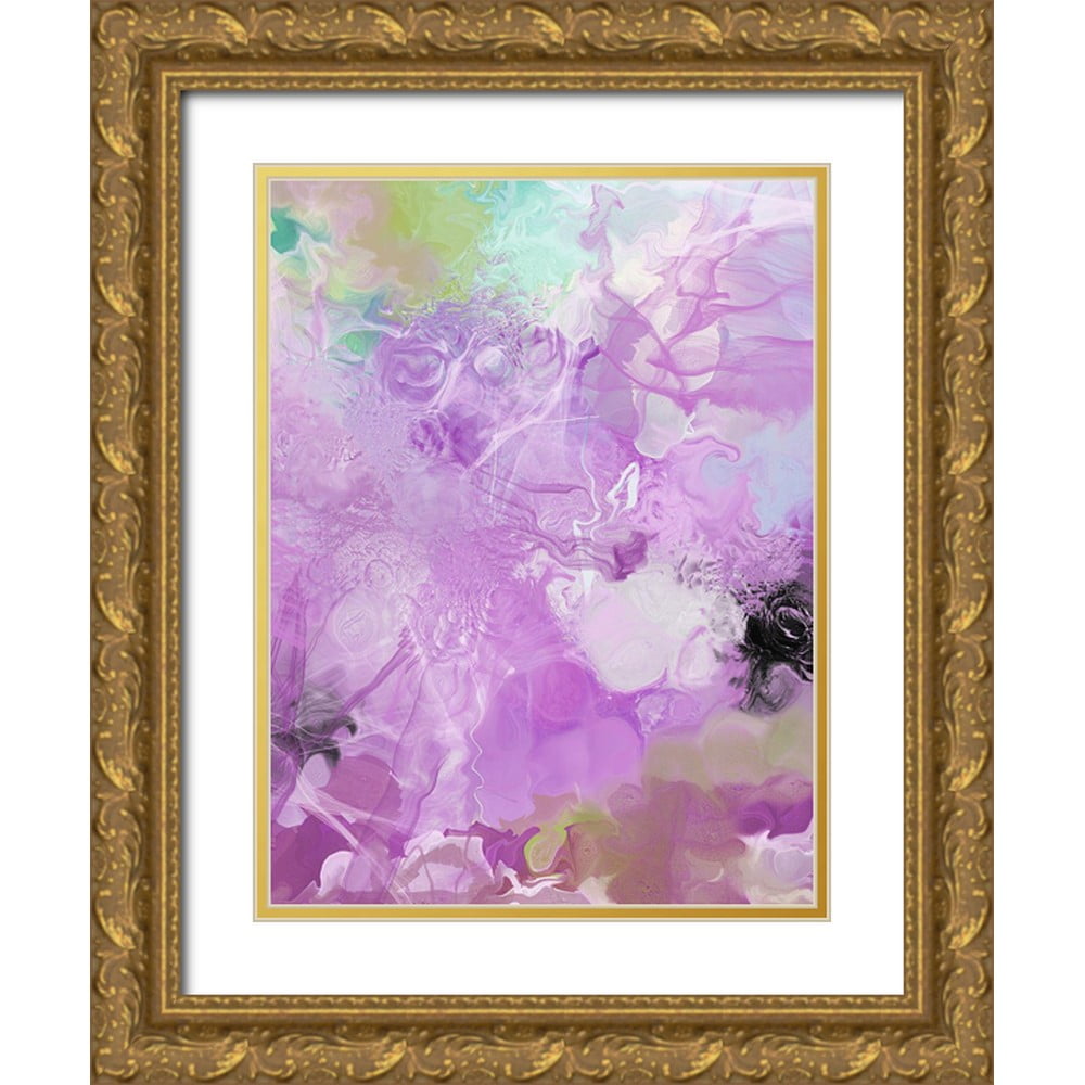 Auda, Christine 25x32 Gold Ornate Wood Framed with Double Matting ...