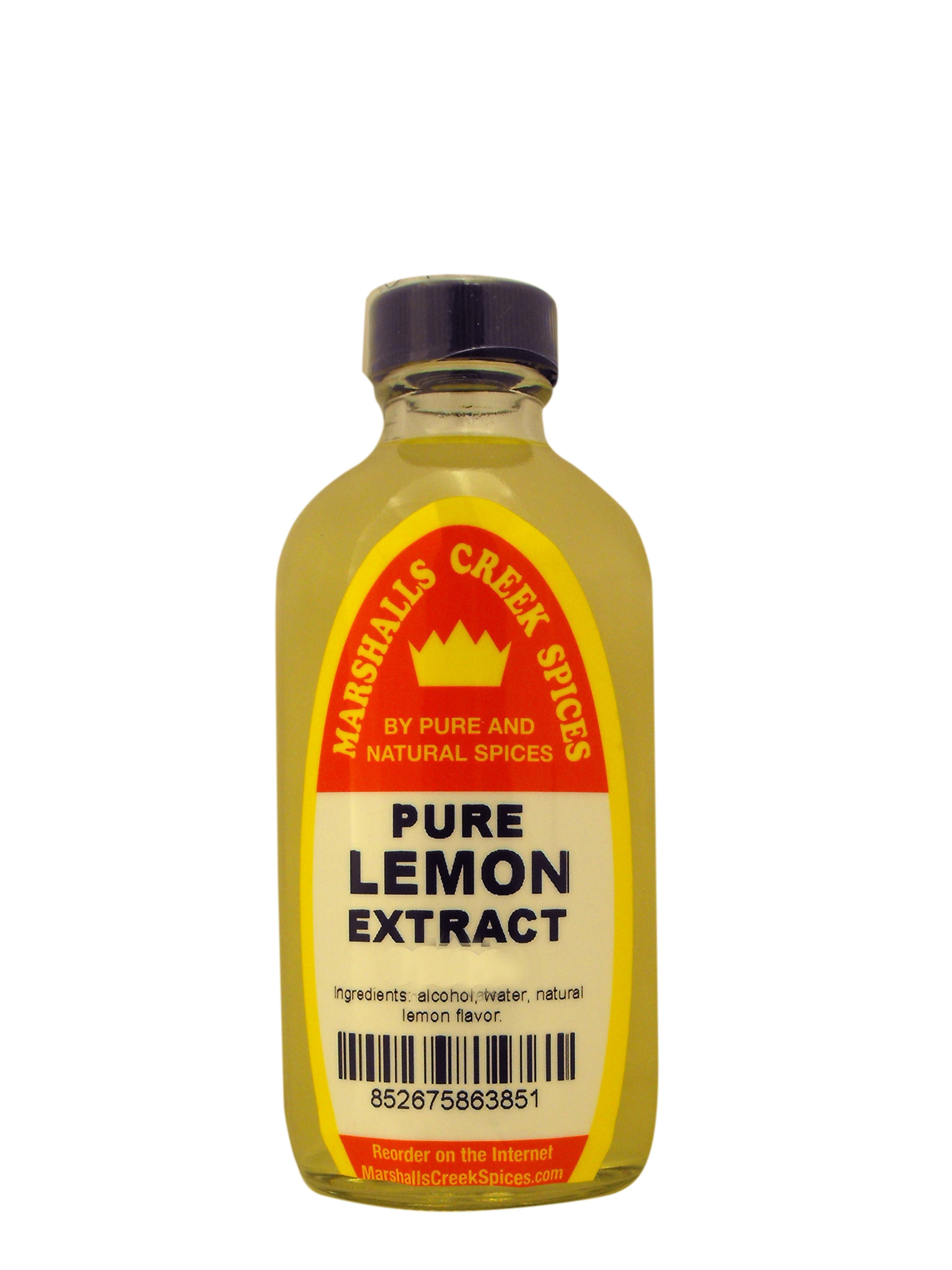 Marshalls Creek Spices PURE LEMON EXTRACT 4 oz - Walmart.com