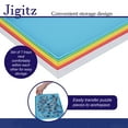 Jigitz Jigsaw Puzzle Sorter Trays - Set of 7 Nested Puzzle Tray ...