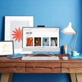 "HP All-in-One Computer Desktop, 21.5"" Intel Pentium, 8GB, 128GB SSD ...