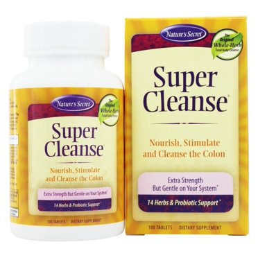 Nature's Secret Super Cleanse Capsules, 100 Ct - Walmart.com