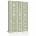 Canvas Wall Art Sage Green Canvas Art Print Rustic Vertical Dashed ...