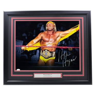 Autographed/Signed Hulk Hogan 16x20 WWE Wrestling Photo JSA COA #1 ...