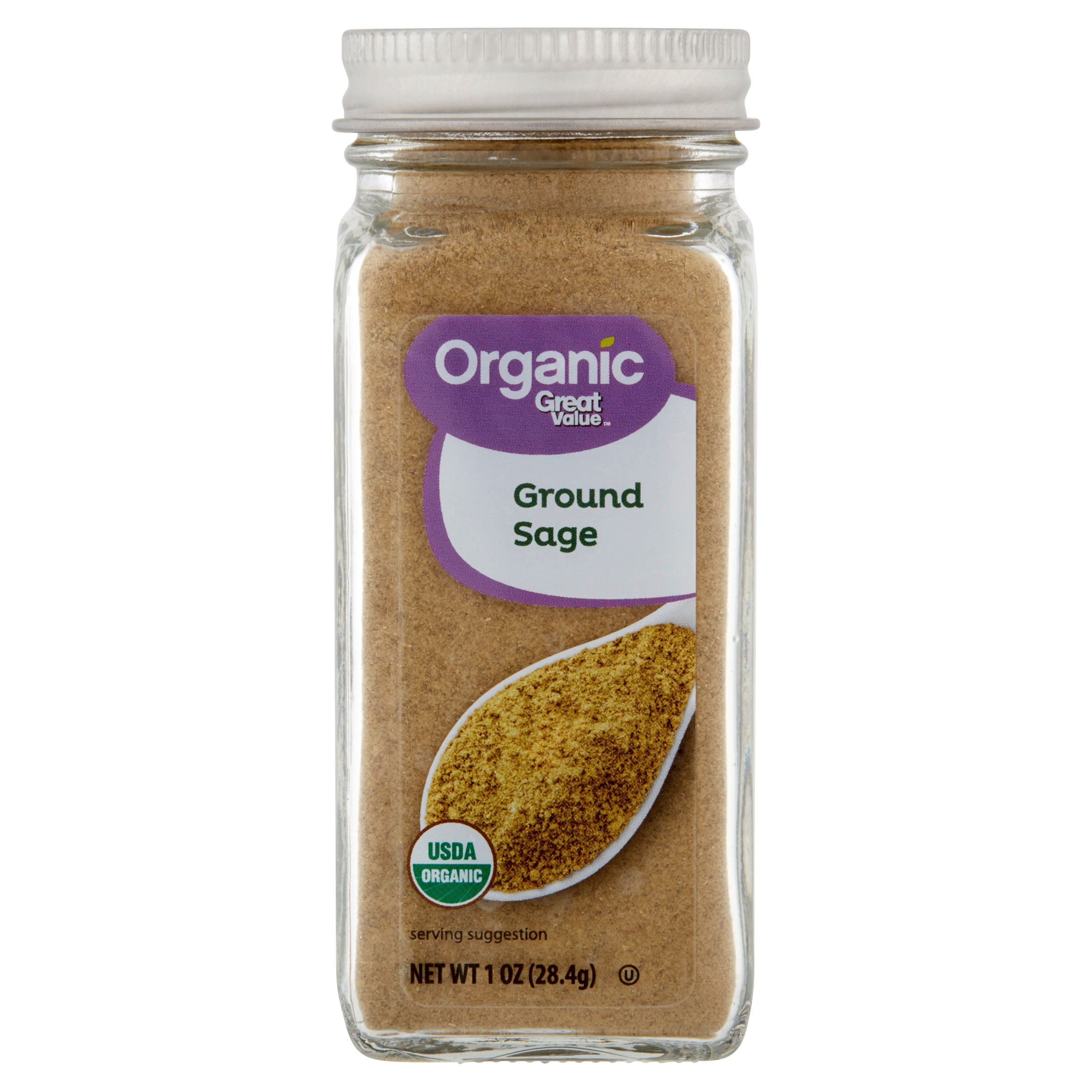 Great Value Organic Ground Sage, 1 oz - Walmart.com