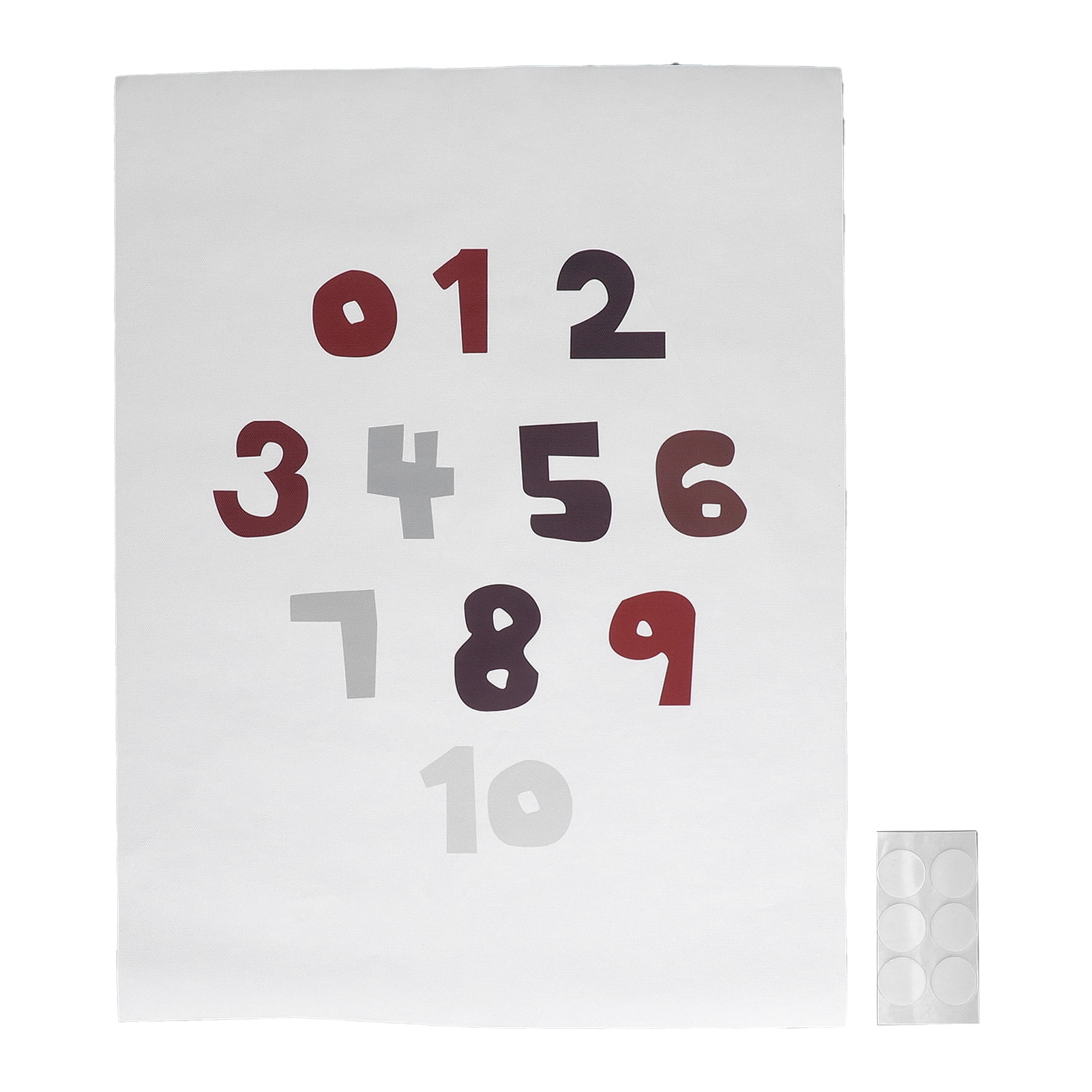 Póster de números del 0 al 10, pintura de pared exquisita educativa con ...