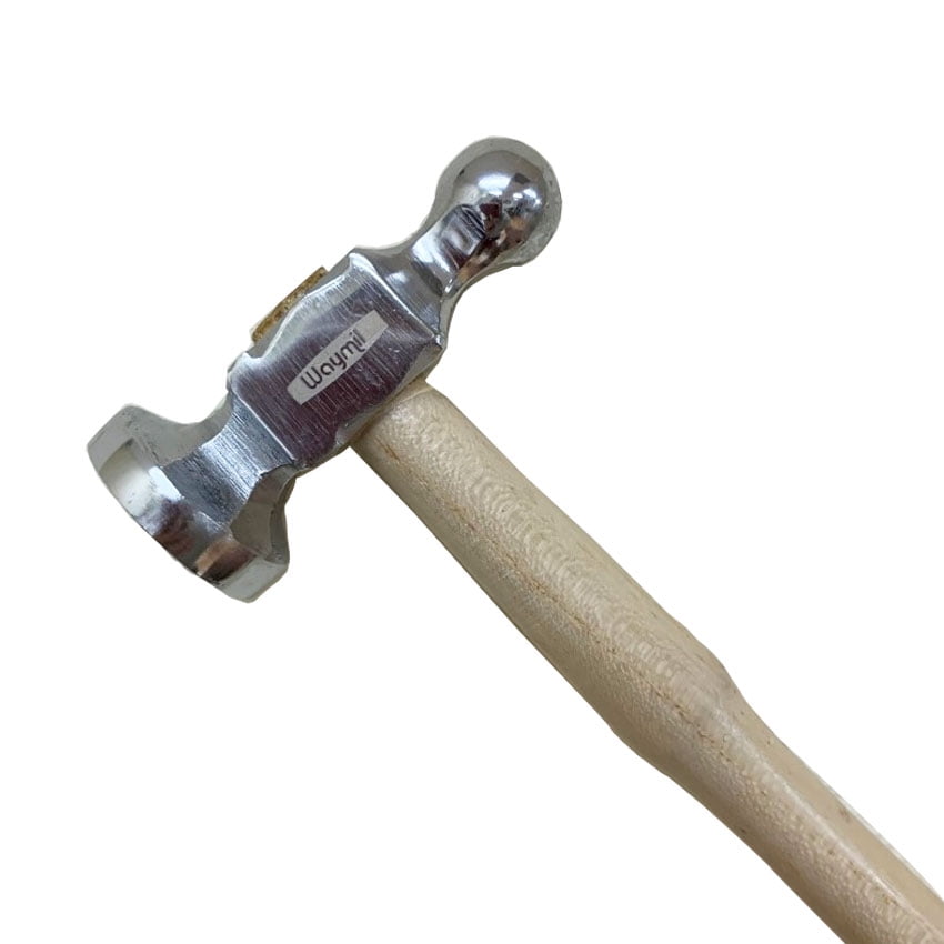 Jewelry Chasing Hammer 1" Flat Face 25mm Repousse Hammers Silversmith ...