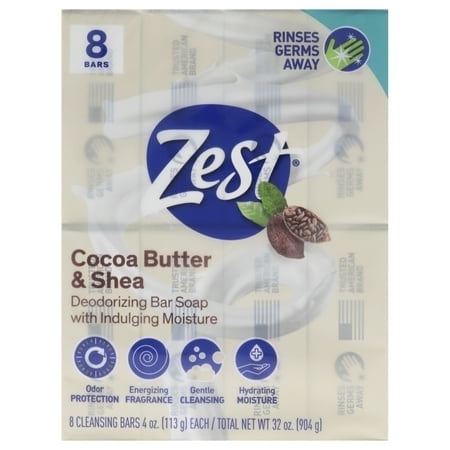 Click here for Deodorant Bar Soap - Cocoa Butter And Shea By Zest... prices