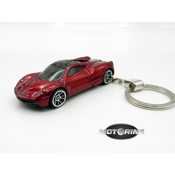 Pagani Huayra Maroon Red Car Rare Novelty Keychain 1:64 Diecast ...