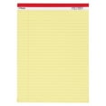 Mead® Legal Pad 8.5" X 11.75", 50 sheets, Canary Yellow, Pack of 12 ...