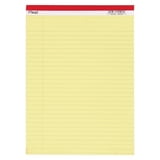 Mead® Legal Pad 8.5" X 11.75", 50 sheets, Canary Yellow, Pack of 12 ...
