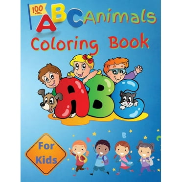 Coloring and Learning: My First ABC Animals Coloring Book: Educational ...