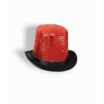 Black Red Top Hat