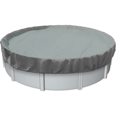 Robelle 10-Year Dura-Guard Round Winter Pool Cover, 30 ft. Pool ...