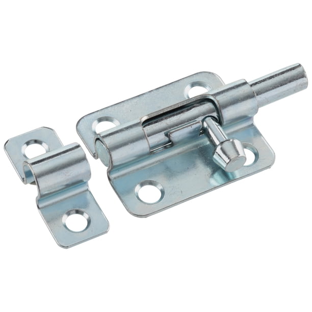 Bulldog Hardware 2-1/2 in. Barrel Bolt, Zinc Plated - Walmart.com
