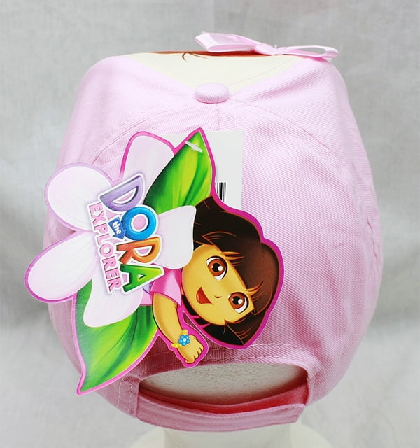 Baseball Cap - Dora the Explorer - Sketch/Bow Pink (Youth/Kids) New Hat ...