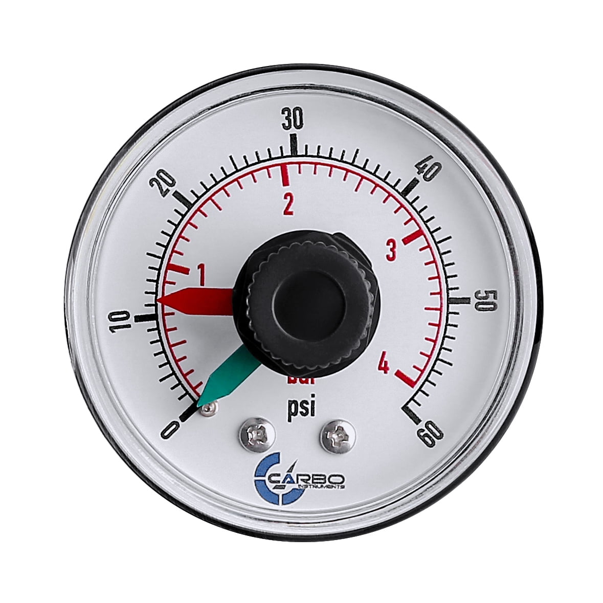 Filter Pressure Gauge, 1/4" NPT, Back Mnt 0-60 PSI - Walmart.com
