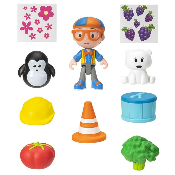 Blippi Surprise Boxes Learning Colors Figure Playset, Preschool Kids ...