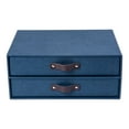 Bigso Birger - Drawer cabinet - 2 drawers - A4/Letter - canvas blue ...