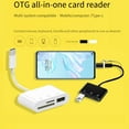 Multifunctional Type-C Adapter Tf Cf Memory Card Reader Card Connector ...