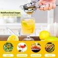 "Wista Large Stainless Steel Lemon Squeezer, Manual Citrus Juicer ...