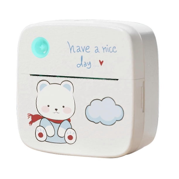 Mini Pocket Printer Portable Thermal Printer Inkless Pocket Printer ...