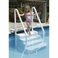 Blue Torrent Antigua 4 Stair Pool Step Ladder with Handrails, Heavy ...