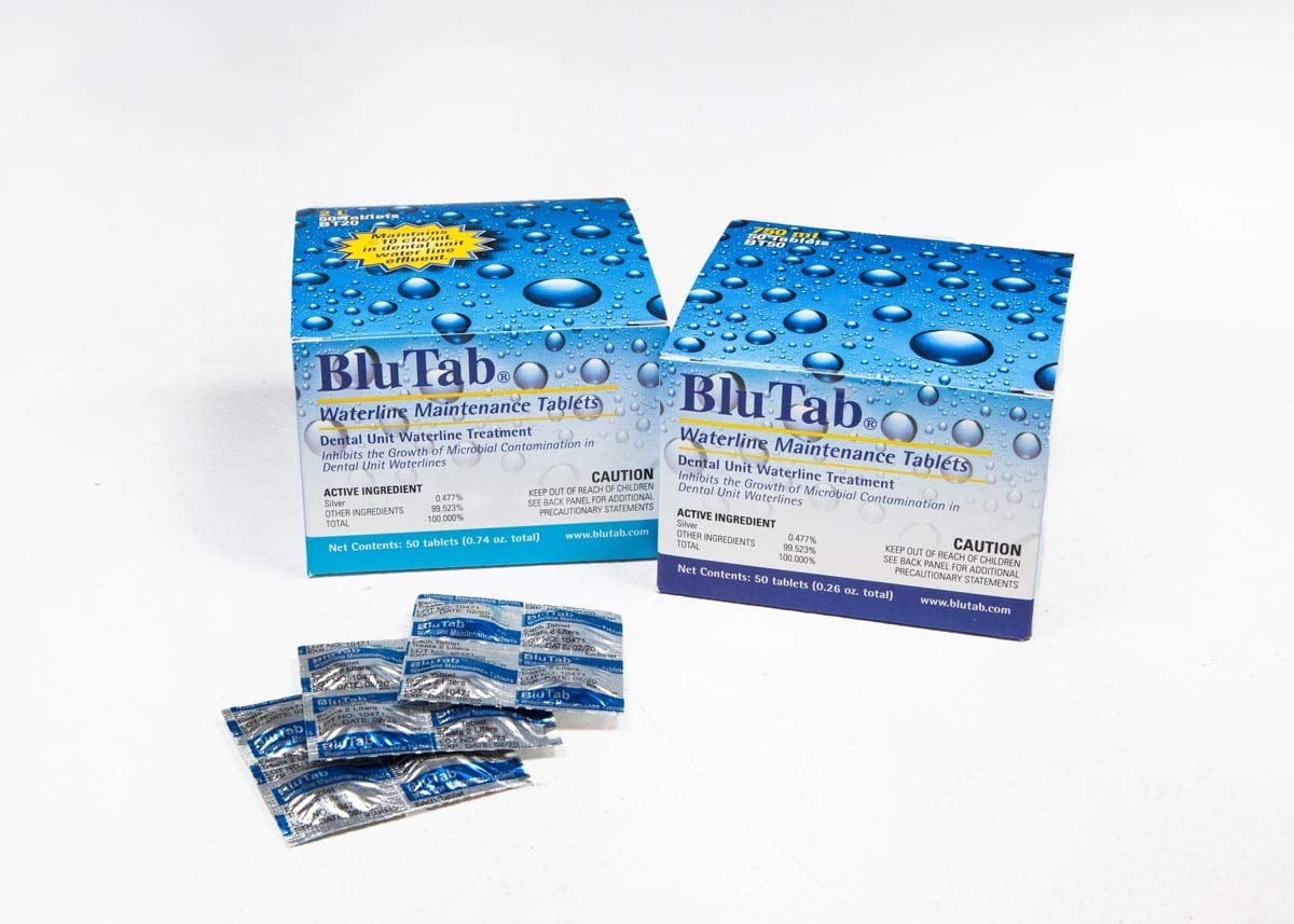 ProEdge Blutab Waterline Maintenance Tablets 750Ml (Pack of 50 Tablets ...