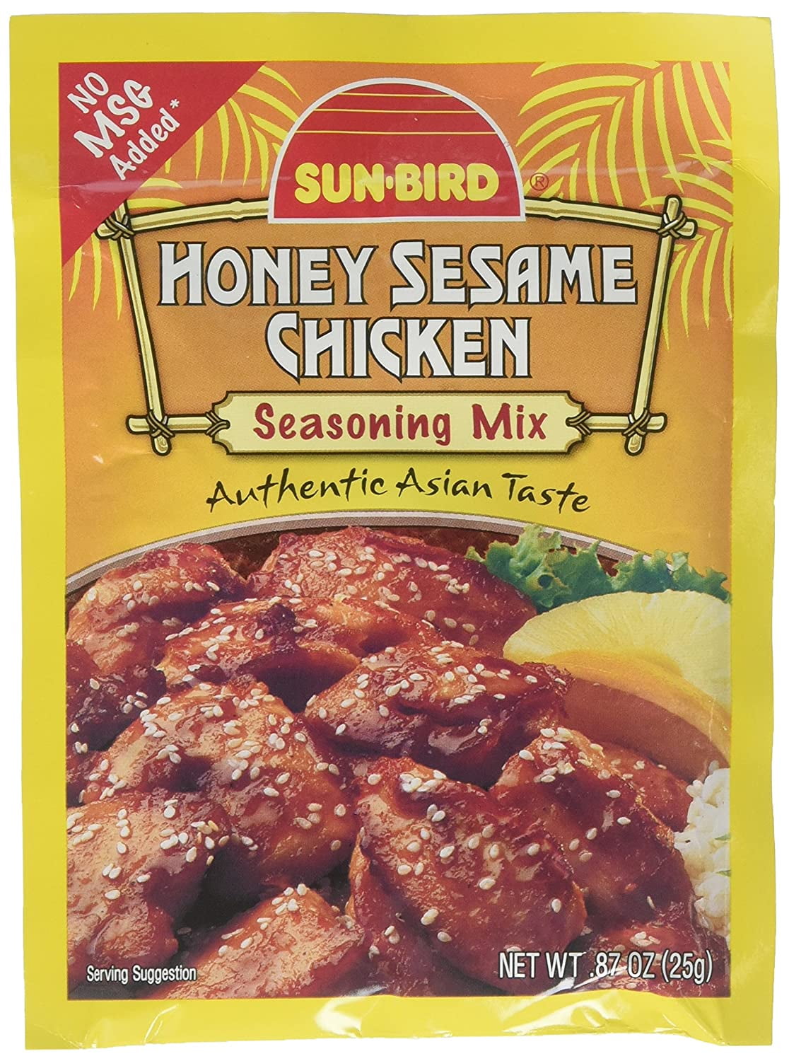 (24 Pack)Sunbird Mix - Sesame Chicken, .875 oz. - Walmart.com