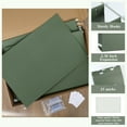 25 Pack Reinforced 11x17 Hanging File Folders 1/5 Cut Heavy Duty ...