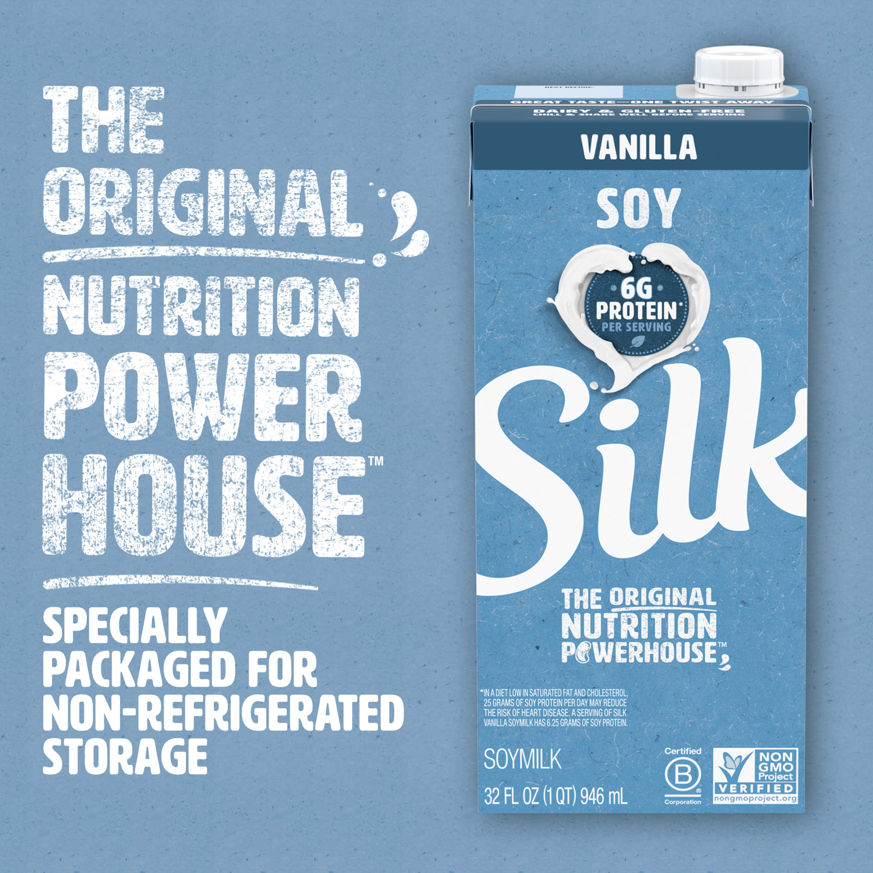 Silk Soy Milk Vanilla