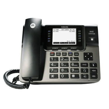 Motorola ML1002H Desk Phone Base Station with Digital Receptionist and ...